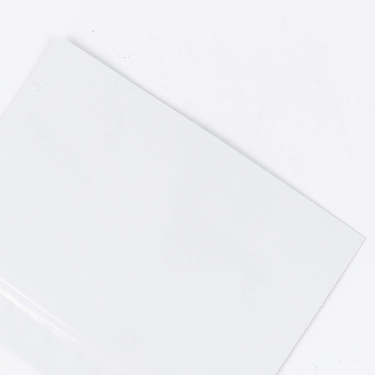 QQ Studio 100 Food Safe Glossy Horizontal Stand Up QuickQlick™ Bags With Zipper Seal for Food and Snacks (White, 17x13cm (6.7x5.1"))