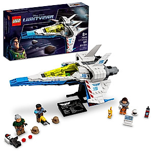 LEGO Disney Pixar's Lightyear XL-15 Spaceship 76832 Buildable Model - Outer Space Toy with Buzz Minifigure, Sox The Cat Figure, Movie Inspired Set for Kid's Action and Imaginative Play Ages 8+