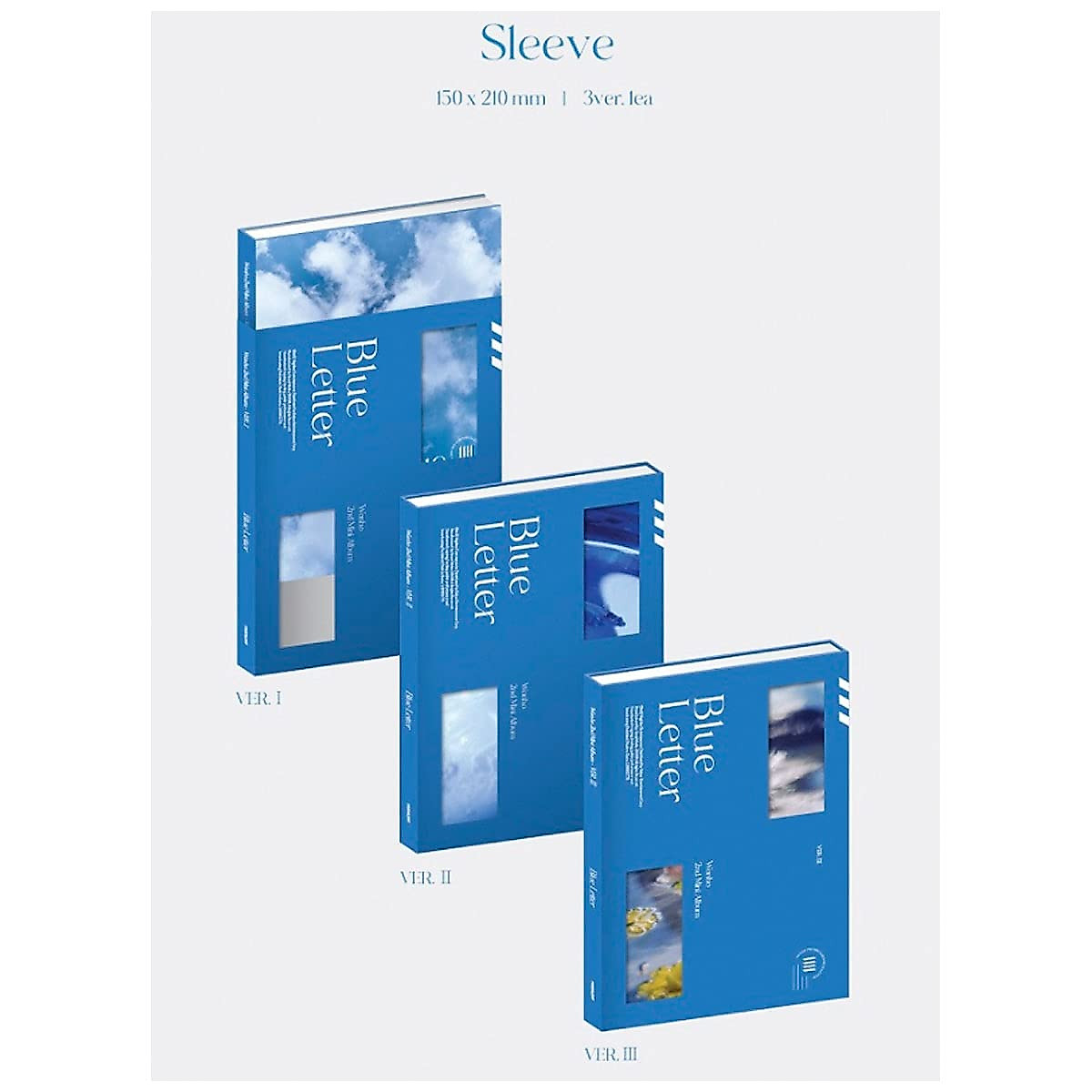 WONHO 2nd Mini Album - Blue Letter (Random Ver.) 1Album