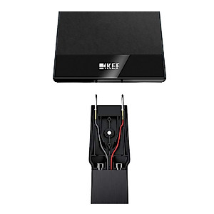 KEF TFLSTWH T-Series Floor Stand Pair Speaker - Silver