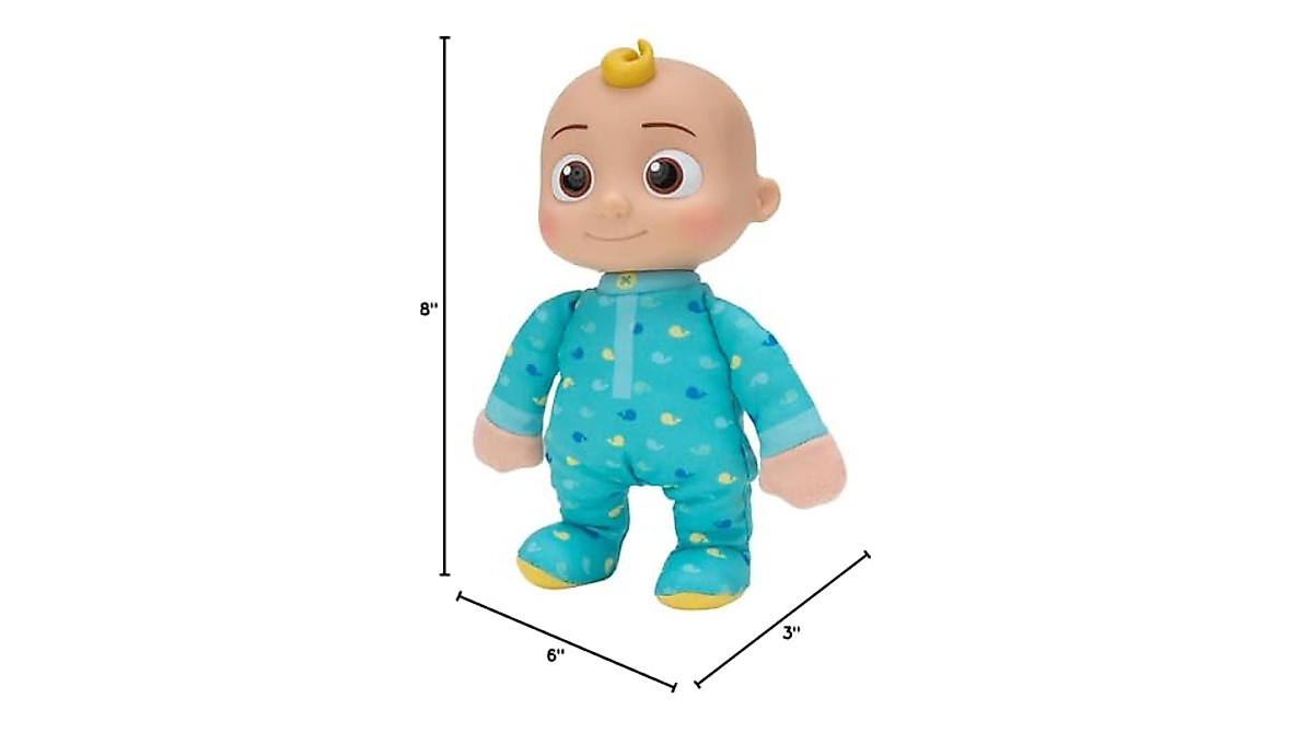 CoComelon 8-Inch JJ Plush for Play and Cuddle