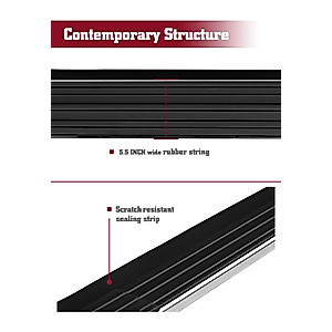 TAC Side Steps Fit 2020-2024 Ford Explorer SUV 5.5” Aluminum Black Side Bars Step Rails Nerf Bars Running Boards Off Road Automotive Exterior Accessories (2 Pieces Running Boards)