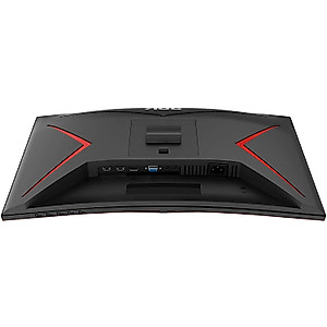 Nowco 2021_AOC 24 inch Gaming Monitor, FHD 1920x1080, 1500R, VA, 165Hz (144Hz Supported,144hz 1ms), FreeSync Premium, Height Adjustable Black, HDMI Cable and Mouse pad Included.