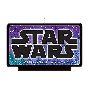 Star Wars Birthday Candle - 4 1/2" - Black - 1 Pc