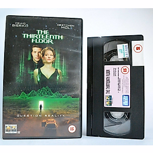 The Thirteenth Floor: Sci-Fi/Thriller (1999) - Large Box - Ex-Rental - Pal VHS