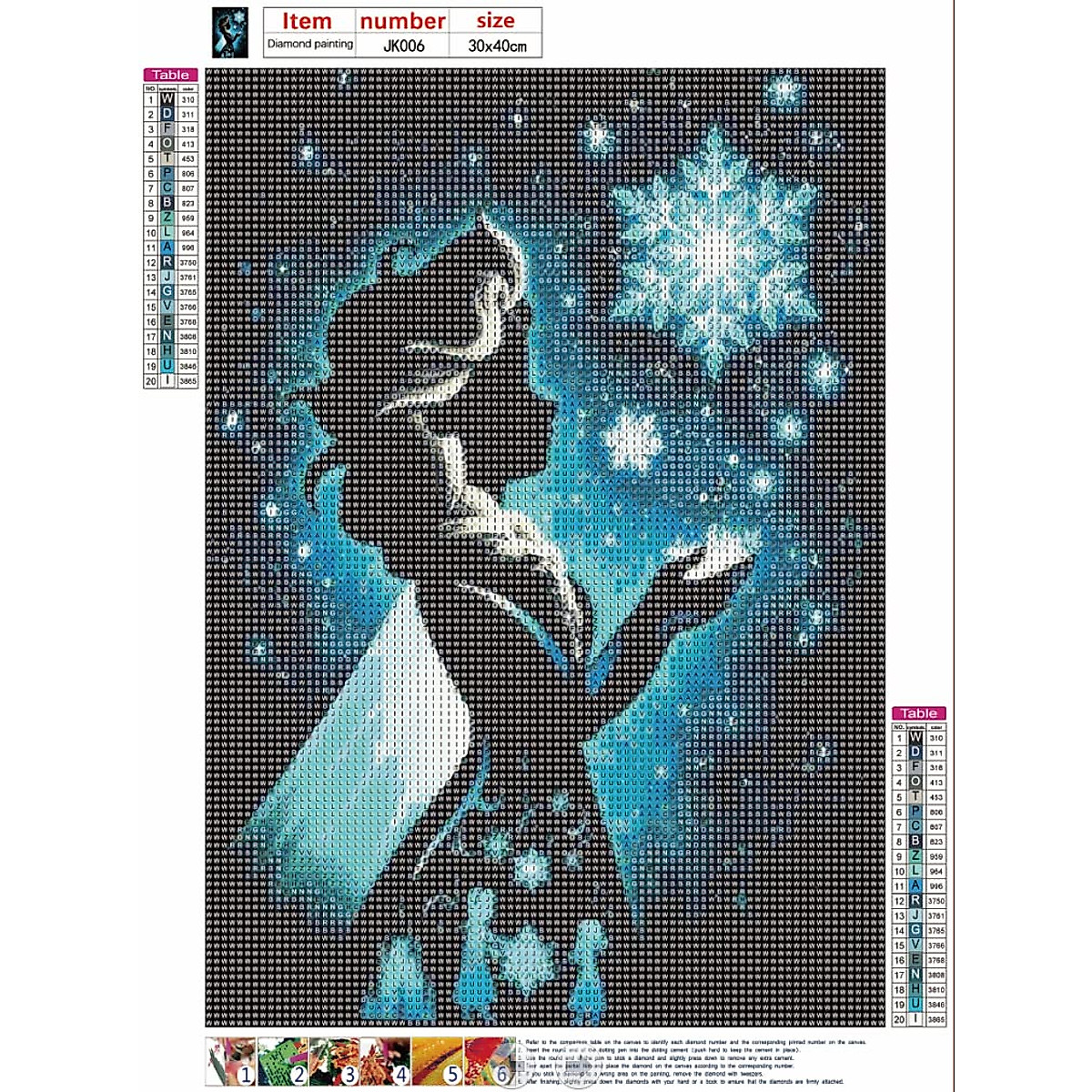 ZSWLLHP 8 Pack Disiney Diamond Painting Kits,Upgrade Diamond Art Kits for Adults,Cross Stitch Full Drill Shiny Diamond Embroidery Pictures Arts Craft for Home Wall Decor Gift 12X16inch