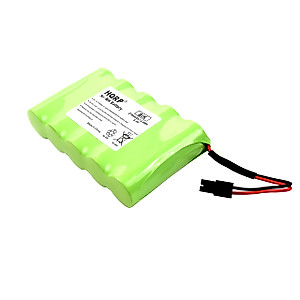 HQRP Backup Battery Compatible with GE Interlogix Simon Xti XTi-5 Security System 600-XTI-BAT A2100Mah 6V Wireless Control Panel