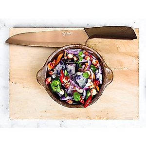 Hampton Forge HMC01A489A Tomodachi 10 Piece Raintree Knife Set – Brown