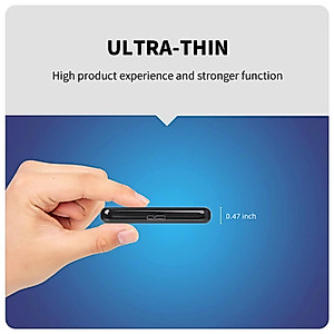 U&D 500GB 2.5 Inch Portable External Hard Drive USB3.0 Mobile HDD Storage Compatible for PC, Desktop, Laptop,Mac, MacBook, Chromebook, Xbox One, Xbox 360, PS4 (500GB, Grey)