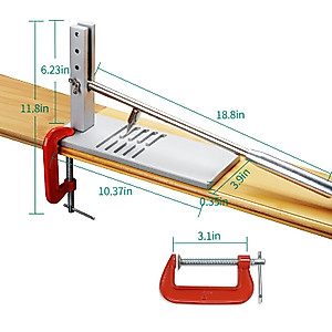 JSDINCN Oyster Shucker Machine, Oyster Shucking Tool, Oyster Shucking Machine, Oyster Opener with Oyster Knife, Oyster Shucking Knife Kit, Clam Knife Shucker