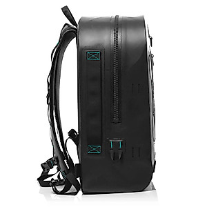 BOTE Highwater Backpack Waterproof Outdoor Zipper Dry Bag 28 Liter Capacity Molle Straps Fully Submersible Watersports Kayaking Fishing Hunting Boating