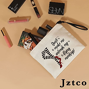 Witch Decor Witchcraft Supplies Funny Witch Stuff Witchy Decor for Halloween Birthday Christmas Gifts for Women Witchcraft Lover Wiccan Gifts Meditation Bag Makeup Bag