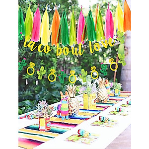 Final Fiesta Bachelorette Party Decorations Taco Bout Love Decorations Taco Bout Love Banner Fiesta Bridal Shower Mexican Fiesta Taco Bout Love Decorations