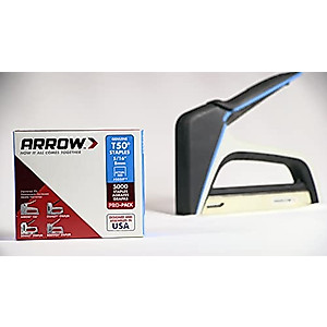 Arrow Fastener 505IP Genuine T50 5/16-Inch Staples, 5,000-Pack