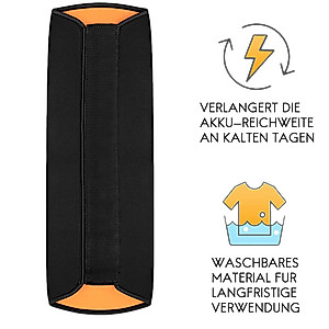 Jteyult E-Bike Battery Case Bicycle Thermal Cover for Battery Electric Bicycle Battery Bag Cover