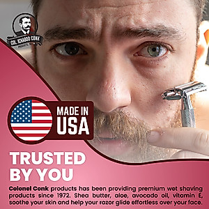 COL CONK BAY RUM SUPER BAR SHAVE SOAP