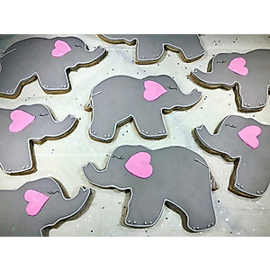 Elephant Cookie Cutter 5.25" Made in USA by Ann Clark