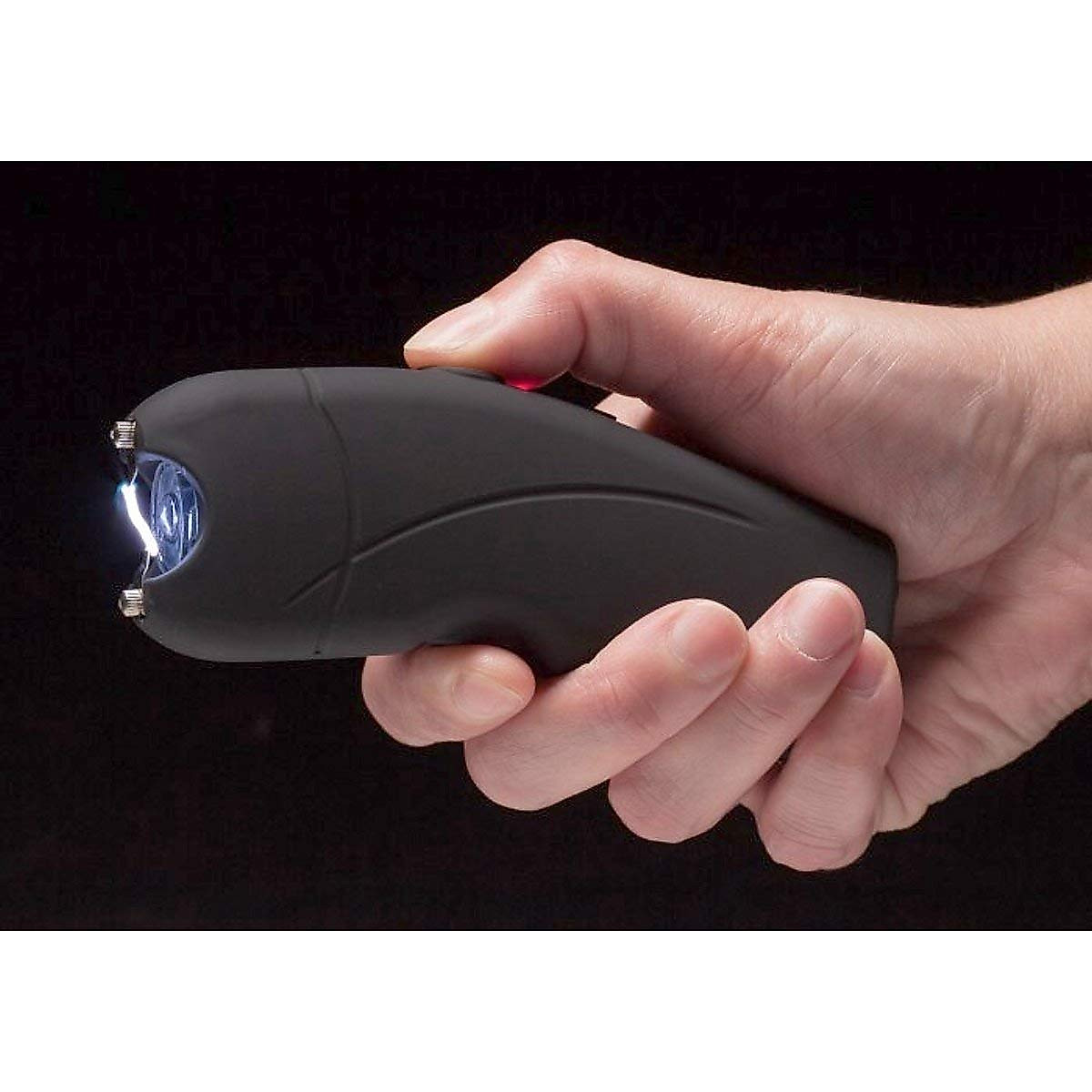 Nimrod's Wares Two Mace Stun Guns 2.4 Million Volts + LED Light + Cases Microfiber Cloth