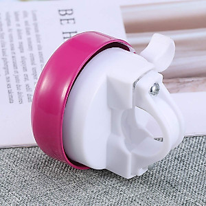 BESPORTBLE Bicycle Bell Ring for Kids Boys Girls Children Bike Bell Cute Bicycle Ring Bell Accessory (Rosy White)