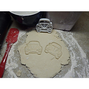 BEETLE BUG CAR FRONT VIEW HIPPIES LOVEBUG VEHICLE LOVE TRAVEL COOKIE CUTTER MADE IN USA PR2160