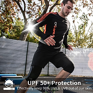 Achiou Balaclava Face Mask UV Protection Arm Sun Sleeves Compression UV Protection