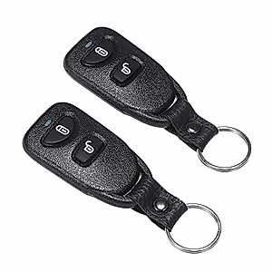 Shkalacar 12V Universal Car Auto Remote Central Kit, Door Locking Vehicle Keyless Entry System,Auto Remote Lock System with 2 Remote Control