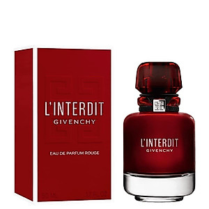 Givenchy L'interdit Rouge Eau De Parfum Spray for Women, 1.7 Ounce