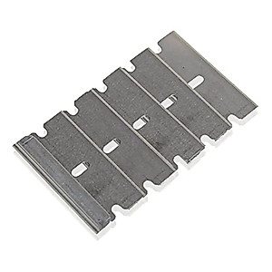American Line Single Edge Razor Blades - 100-Pack - 0.009" Heavy Duty High Carbon Steel for Extra Durability and Long Life - 66-0403