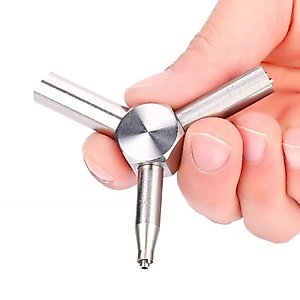 Jadeshay Element Valve Key, Airsoft KSC WA Gas Magazine Charging Valve Removal Tool, Stainless Steel, Smooth Handling, Universal Compatibility & Easy Maintenance