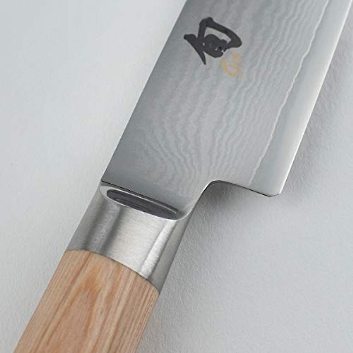 Shun Classic Blonde 6” Utility Knife, Blonde PakkaWood Handle, Full Tang VG-MAX Blade