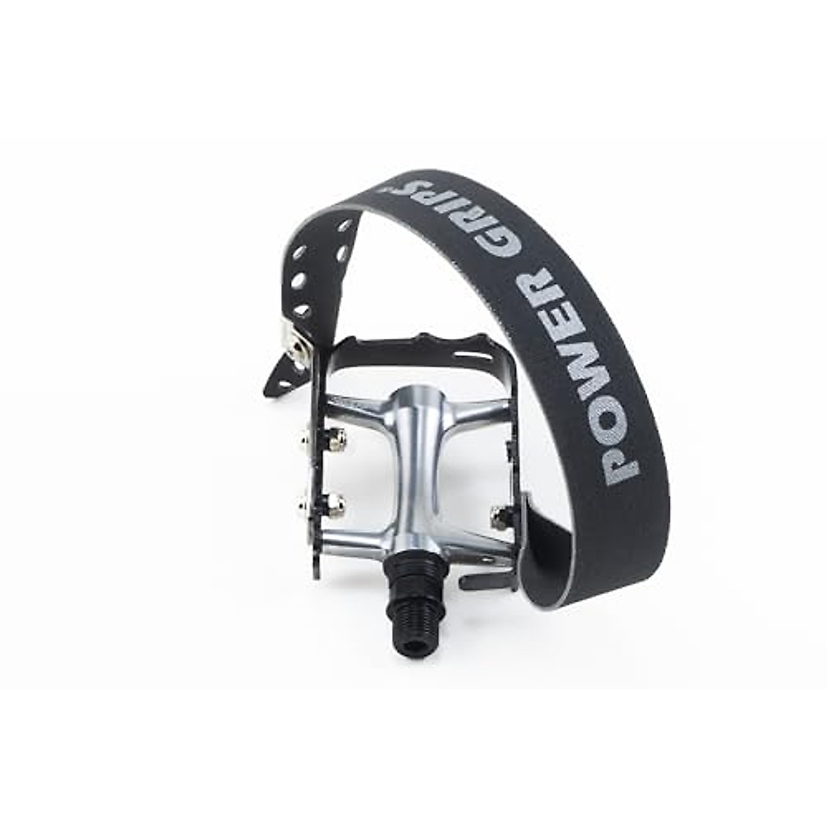 Power Grips High Performance Pre-Assembled Strap/Pedal Kit, Black, X-Large