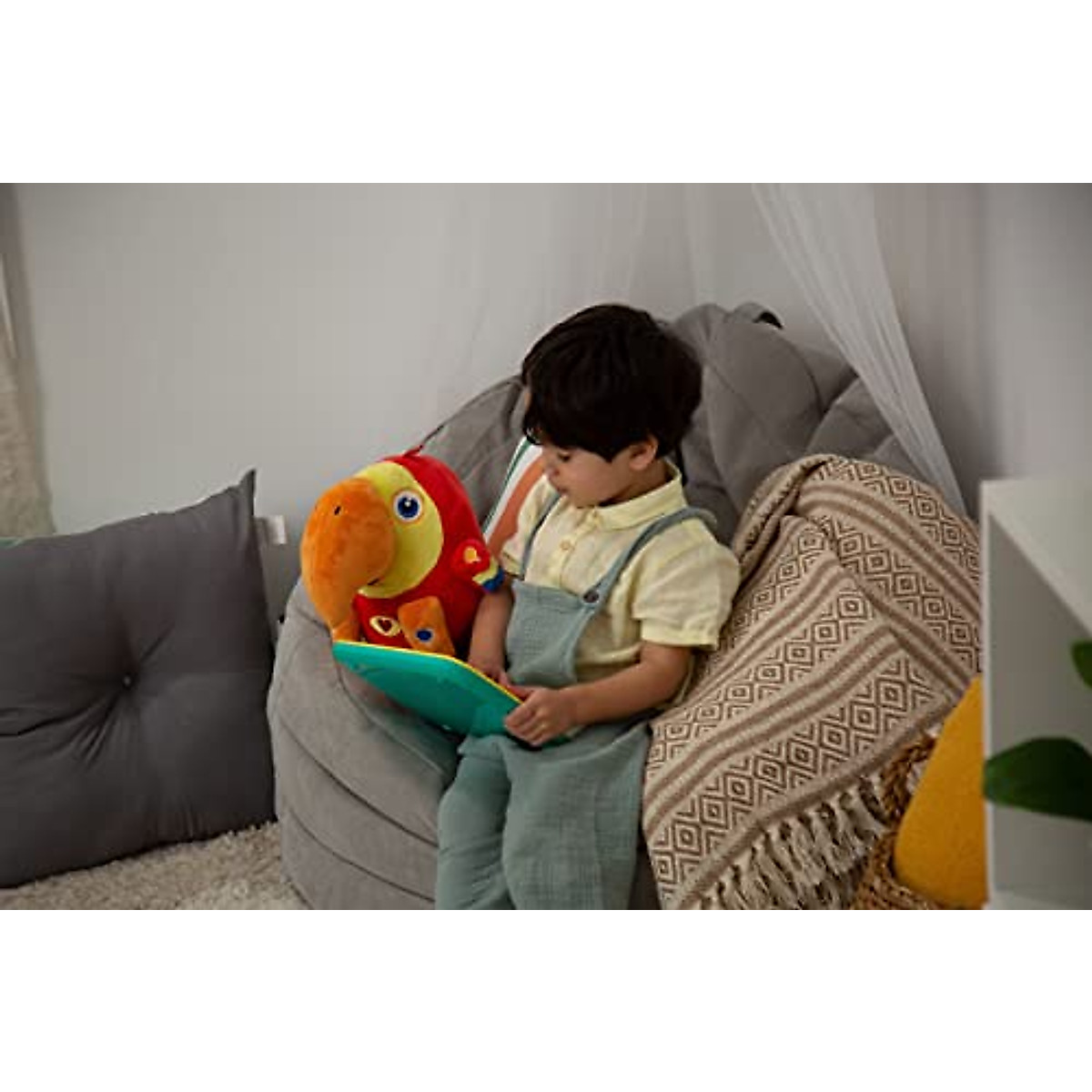 Vocabularry Interactive by babyfirst tv - Interactive Toy, Stuffed Animal Plush Toy, A for Baby's First Birthday or Baby Shower, Infant…