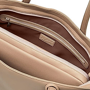 Kitamura D-0433 Semi-Shoulder Bag with Detachable PC Case, beige 50501, One Size