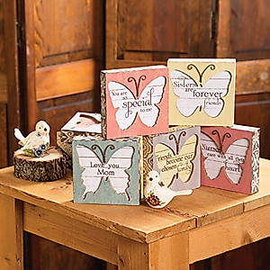 Pavilion Gift Company Simple Spirits 41085 Friend Butterfly Plaque, 4-1/2"