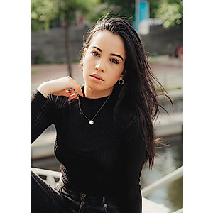 Wife Love Knot Necklace - Wife Birthday Gift Ideas, Womens Jewelry Gifts For Wife Romantic To My Beautiful Soulmate Necklace Mothers Day Gifts, My Lovely Wife Best Wife Valentine's Day Gifts, Christmas Gifts, Xmas Mahogany Style Luxury Box (w/LED)