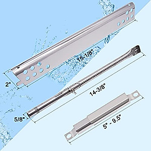 Adviace Grill Parts Kit for Charbroil 463240115 463235815 469235815 466235816 6 Burner Replacement Parts