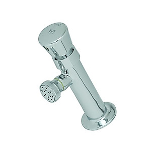 T&S Brass B-0800 Metering Faucet, Single Temperature, 1/2-Inch Npt Female Inlet, Rosespray
