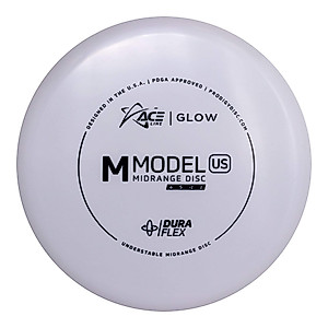 Prodigy Disc Ace Line Glow DuraFlex M Model US Midrange Golf Disc [Colors May Vary] - 177-180g
