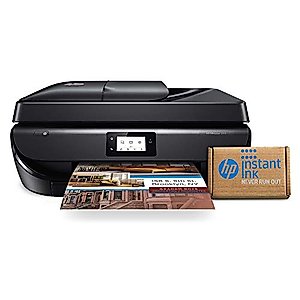 HP OfficeJet 5260 Wireless All-in-One Printer – includes 2 Years of Ink Delivered to Your Door, Works with Alexa (Z4B13A)