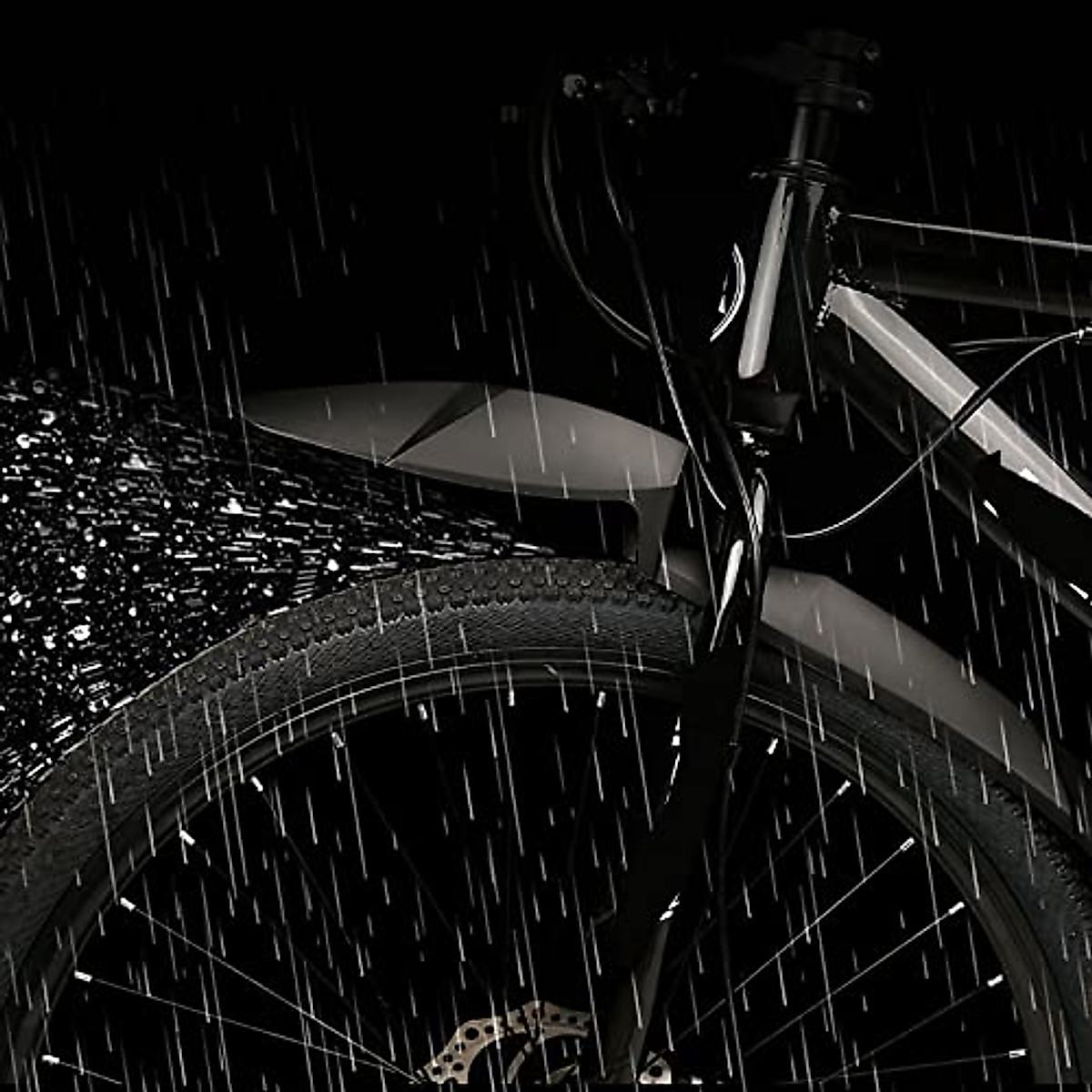 Rayblow Bike Mudguard Bicycle Fender Universal Full Cover Thicken Widen Bicycle Fender Set E-Bike Fender Mountain Bike Adjustable Quick Release MTB Mountain Road Bike Riding Cycling