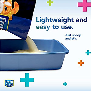 Fresh Step Crystals Health Monitoring Cat Litter, Color-Changing Litter Helps Detect Irregularities in Cat Urine, Controls Odor for 30 Days, 7 lb. Bag
