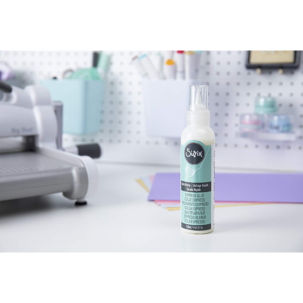 Sizzix Express Glue , 120ml, Clear