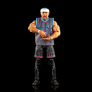 Mattel WWE Elite Collection Action Figure & Accessories, Series #103 Angelo Dawkins 6-inch Collectible with 25 Articulation Points & Swappable Hands