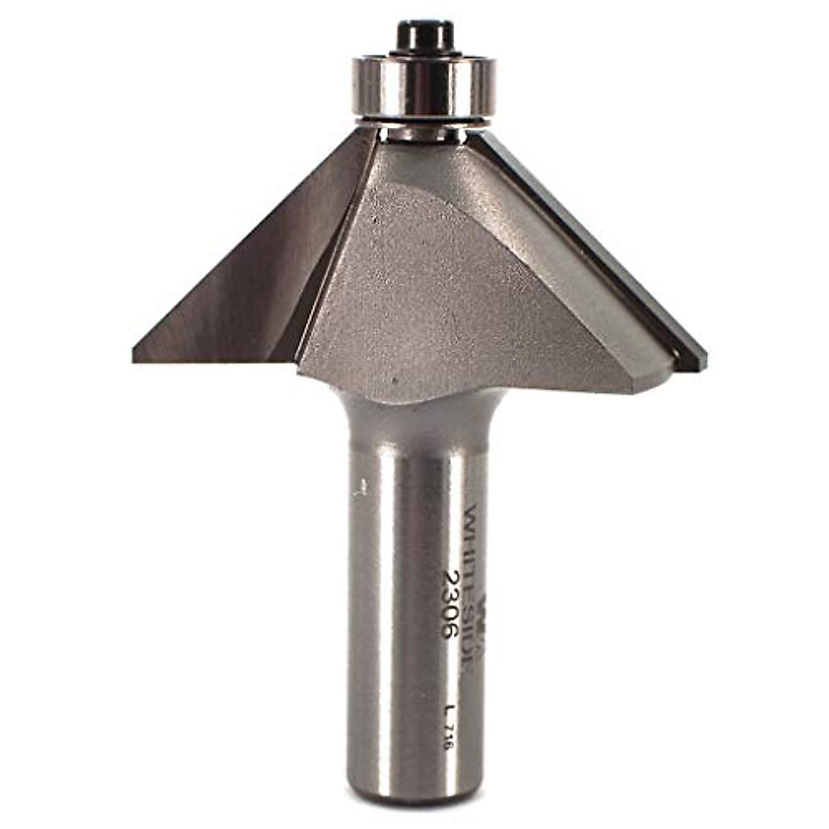 Whiteside Router Bits 2306 Chamfer Bit with 45-Degree 1-1/16-Inch Cutting Length