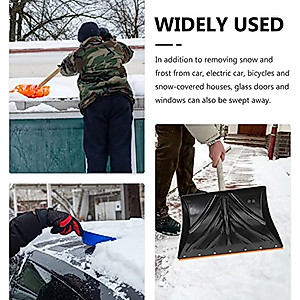 Snow Shovel Replacement Blade Snow Shovel Head Replacement: Snow Shovel Attachment Ash Scoop Dustpan Coal Shovel Plant Shovel for Gardening Home Ice Shovel