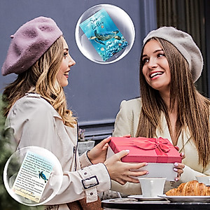 135 Pcs Sea Turtle Employee Appreciation Gifts Bulk Thank You Teacher Appreciation Gift Includes 45 Turtle Greeting Card with Message 45 sea Turtle and 45 Organza Bags for Coworkers (Bright Style)