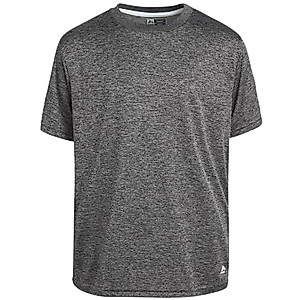 RBX Boys' Active T-Shirts - 3 Pack Short Sleeve Performance Dry Fit Tees - Workout Gym Shirts for Boys (8-16), Size 14-16, Red-Black