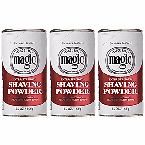 Magic Shaving Powder Red Extra Strength 5 oz (Pack of 3)