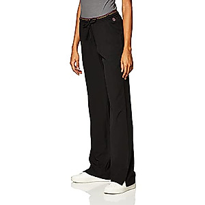 HeartSoul Scrubs womens Drawstring Medical Scrubs Pants, Black, Medium US