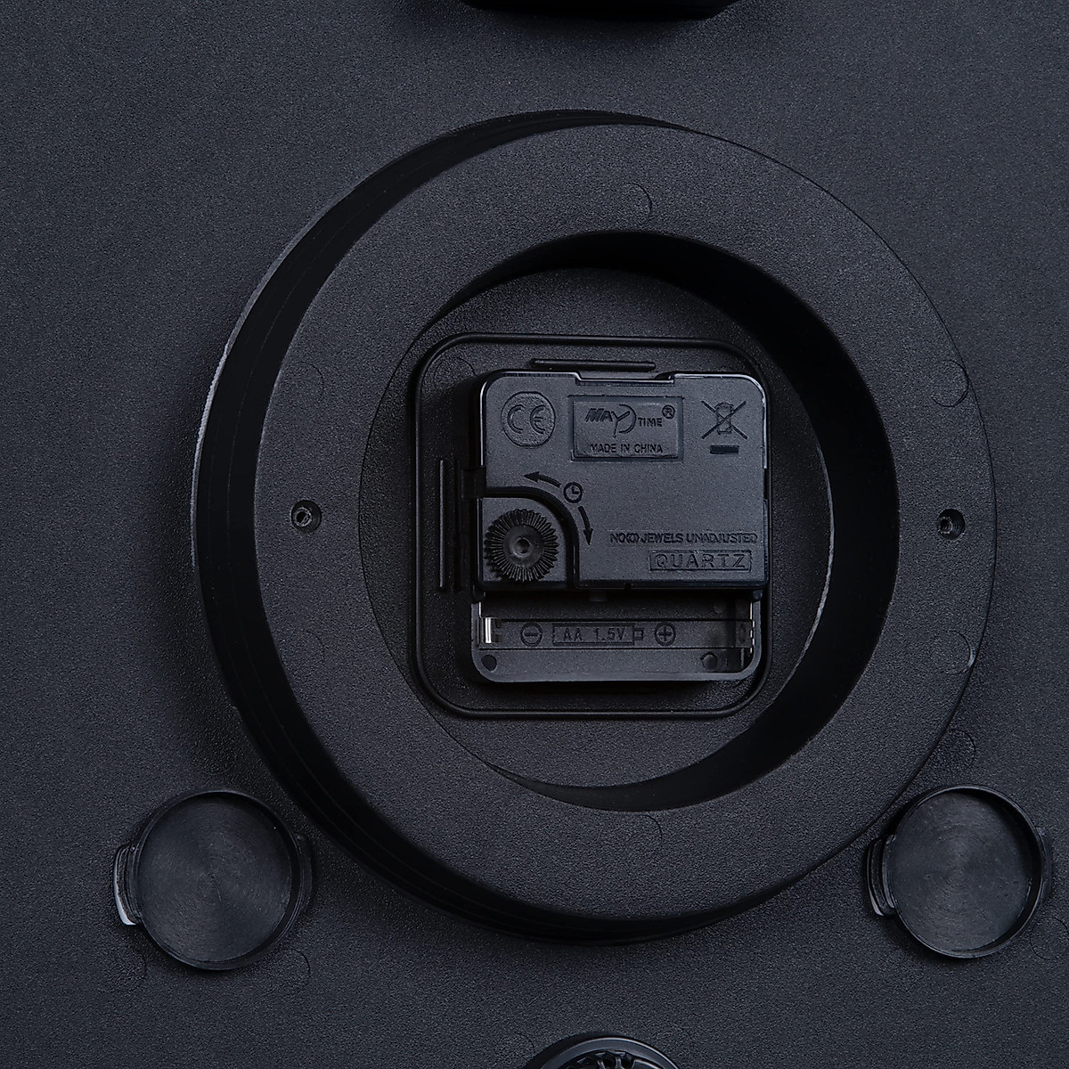 La Crosse Technology 15.75 in. Indoor/Outdoor Sagebrook Green Quartz Wall Clock with Temperature - 404-3840SG